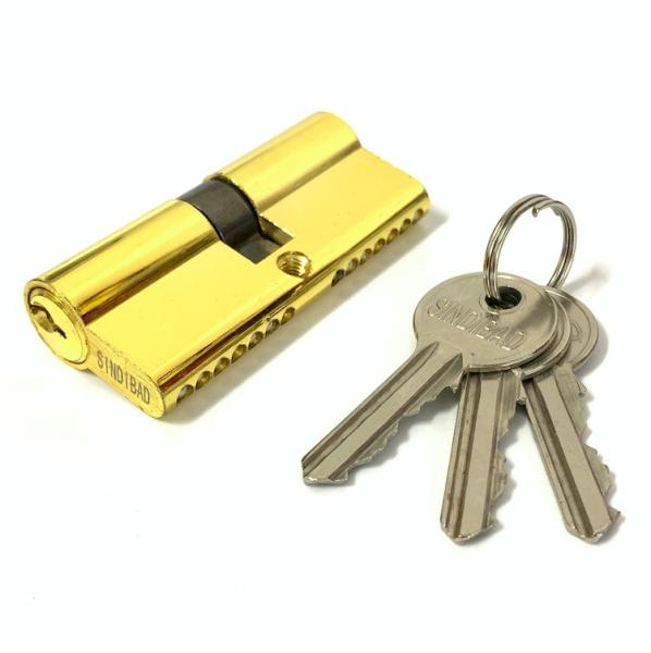 Quality Double Open Zinc Cylinder Lock Euro Customized Barrel Locks 70mm for sale