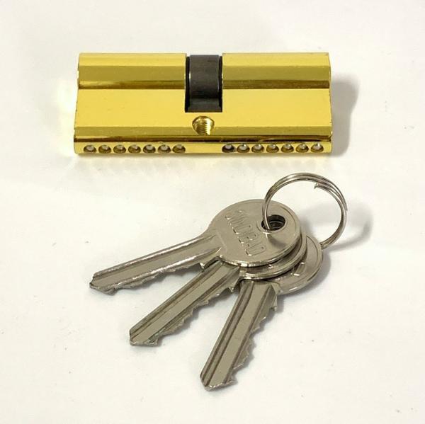 Quality Double Open Zinc Cylinder Lock Euro Customized Barrel Locks 70mm for sale