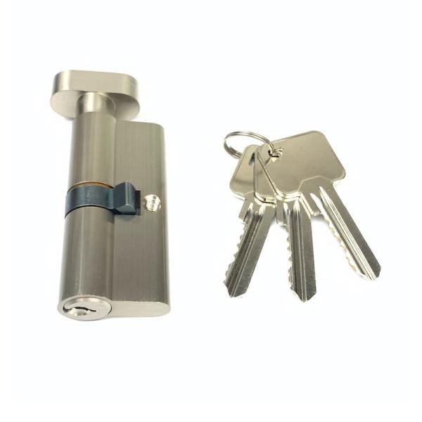 Quality 70mm Euro Cylinder Lock Brass Euro Profile Single Cylinder Lock for sale