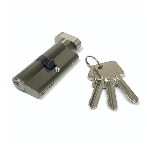 Quality 70mm Euro Cylinder Lock Brass Euro Profile Single Cylinder Lock for sale