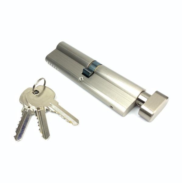 Quality Silver Single Euro Cylinder Lock 110mm Euro Cylinder With Stainless Springs for sale