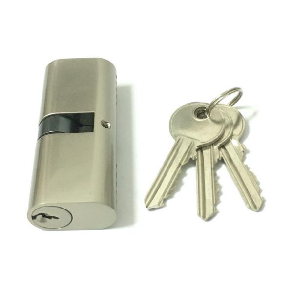 Quality 75mm Oval Profile Cylinder Lock Brass Key Lock Cylinders Big for sale