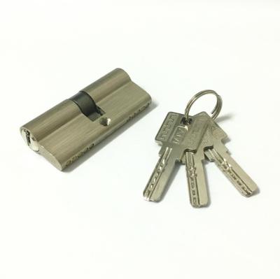 China Customized Aluminum Cylinder Lock SN CP GP SB AB MAB AC Double Thumbturn Cylinder for sale