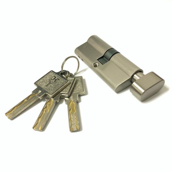 Quality Single Open Zinc Brass Cylinder Custom Size 70mm Lock Barrel for sale