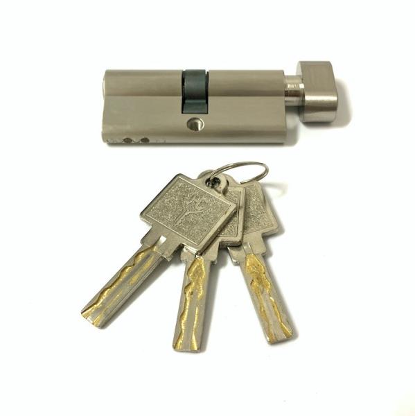 Quality Single Open Zinc Brass Cylinder Custom Size 70mm Lock Barrel for sale
