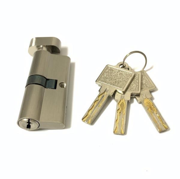 Quality Single Open Zinc Brass Cylinder Custom Size 70mm Lock Barrel for sale