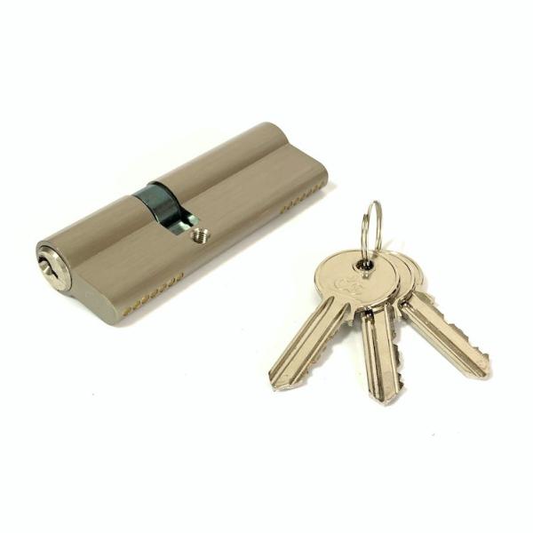 Quality 90mm Double open Brass Cylinder Lock for sale