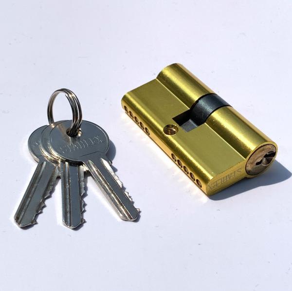 Quality 60mm Double open Aluminum Cylinder Lock for sale