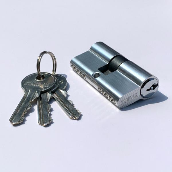 Quality 60mm Double open Aluminum Cylinder Lock for sale