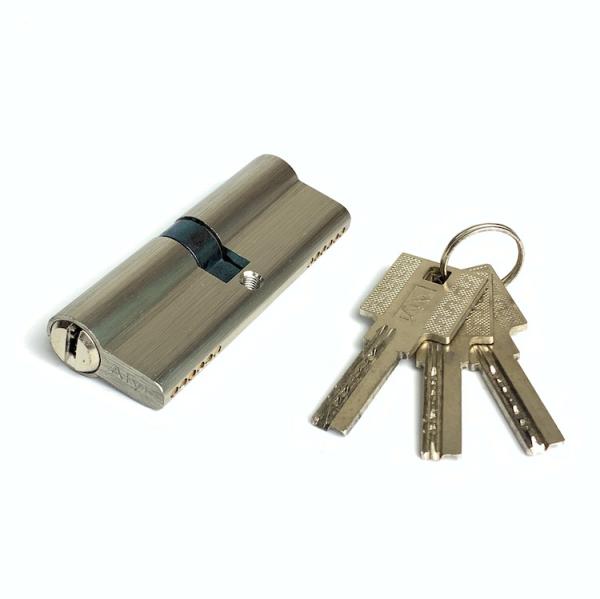 Quality SN CP GP SB AB MAB AC Aluminium Door Cylinder 80mm Cylinder Lock With Key for sale