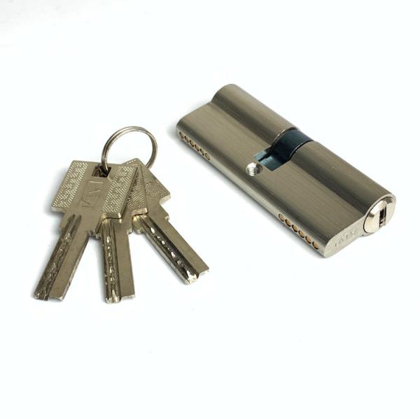 Quality SN CP GP SB AB MAB AC Aluminium Door Cylinder 80mm Cylinder Lock With Key for sale