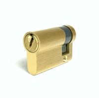 Quality 40mm 45mm 50mm 55mm 60mm Half Brass Cylinder Lock for sale