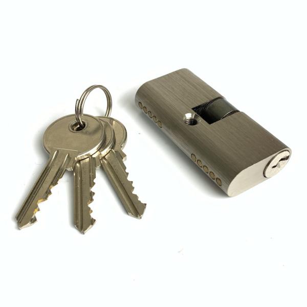 Quality Customized Oval Lock Cylinder 54mm 60mm Small Lock Cylinder Various Colors for sale