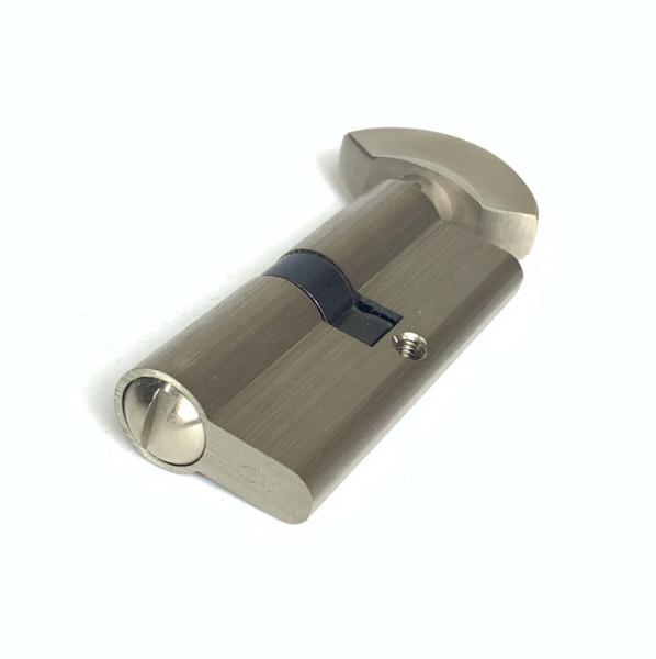 Quality Brass Bathroom Door Lock Cylinder 70mm WC Cylinder SN CP SB AB MAB AC Finish for sale