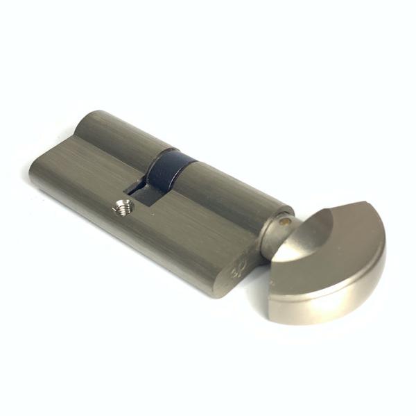 Quality Brass Bathroom Door Lock Cylinder 70mm WC Cylinder SN CP SB AB MAB AC Finish for sale