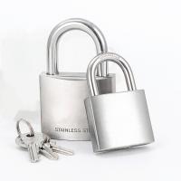 China High Precision 304 Stainless Steel Padlock Rust Proof Padlock Customized for sale