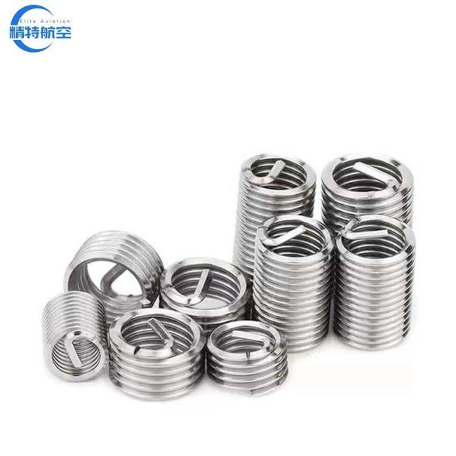 Factory Direct Sales Threaded Sleeve Metric Thick Wire Thread Inserts for Wooden Furniture Internal and External Thread Inserts