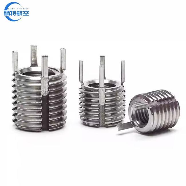 M2-M12 Stainless Steel 304 Metric Thin Wall Key Locking Inserts Keenserts
