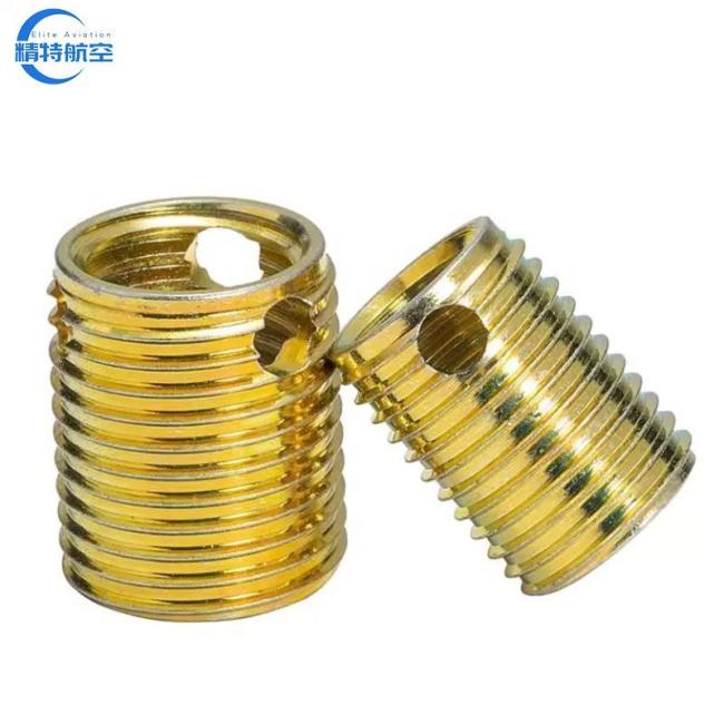 Inch Metric Stainless Steel Thin and Thick Walled Three Hole Threaded Insert