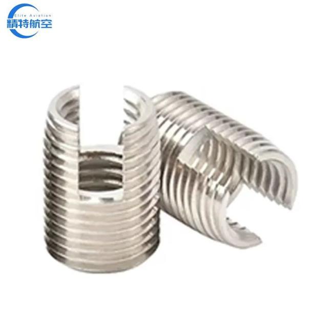Quality 304 307 308 Steel Thread Insert Hardware Screw Self Tapping Thread Fasteners Insert