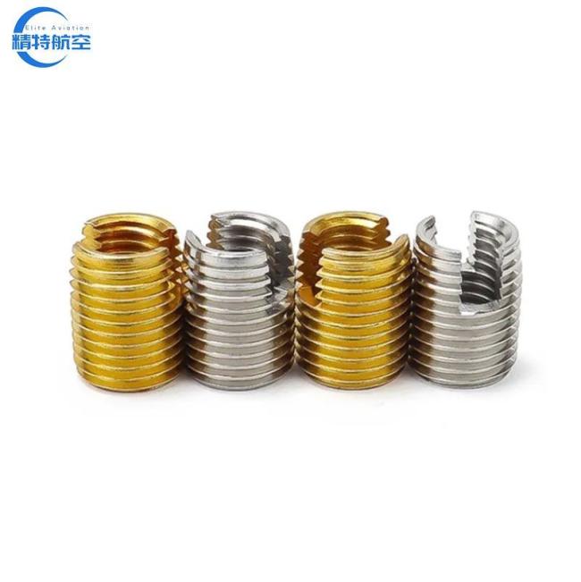 Self Tapping Screw Bushing Slotted Type Holes Type Thread Fasteners Self Tapping Thread Fasteners Insert