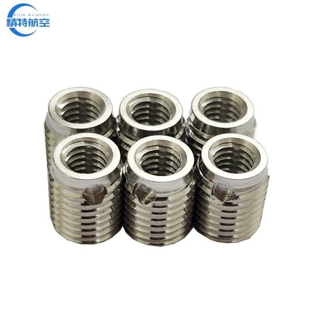 Stainless Steel SS304 Brass Insert with Circular Hole Self-Tapping Insert Nut M12