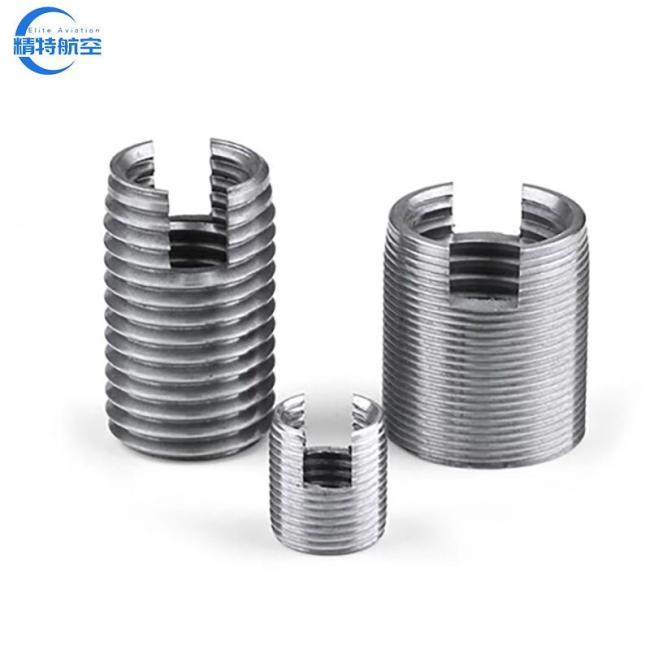 Manufacturing 302 Thread Repair Inserts M2 M2.5 M3 M4 M5 M6 Self Tapping Thread Insert with Cutting Slot