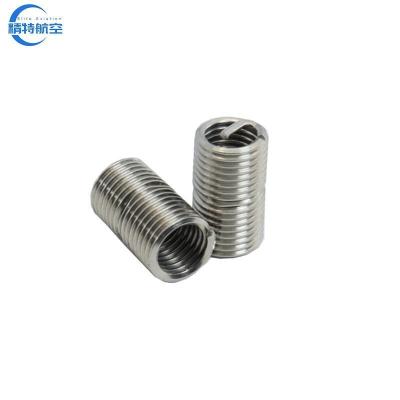 China Follow Drawing Spec M4 Stainless Steel 304 Keylocking Thread Insert in Colorful Finish for sale