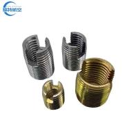 China Left Rotation Type 302 Self Tapping Thread Inserts Slotted and Small Outside Diameter for sale