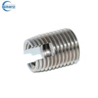 China Left Rotation Type 302 Self Tapping Thread Inserts Slotted and Small Outside Diameter for sale