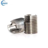 China Zinc Plated Galvanized Carbon Steel Thread Inserts for Self Tapping Slotted Thread Screws Durable and Customization for sale