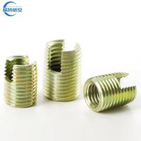 China Tanged Thread Inserts Brass Insert Stainless Steel SS304 Self-Tapping Threaded Inserts with Fine/Coarse Thread Type for sale
