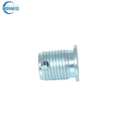 China Brass Threaded Insert Nut 3 Holes Self-Tapping Screw Sleeve M2-M8 for Other Common Used Thread DIN8140 Sizes Fine/Coarse Thread for sale