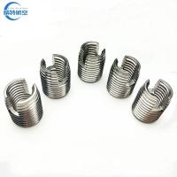 China Non-Customized Slotted Type M8 1mm Thread Insert Hardware Screw Self Tapping Insert with Nickel Plated Surface for sale