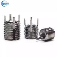 China Stainless Steel Key Insert M2-M24 Key Locking Solid Wall Threaded Insert Keysert for Customized Applications for sale