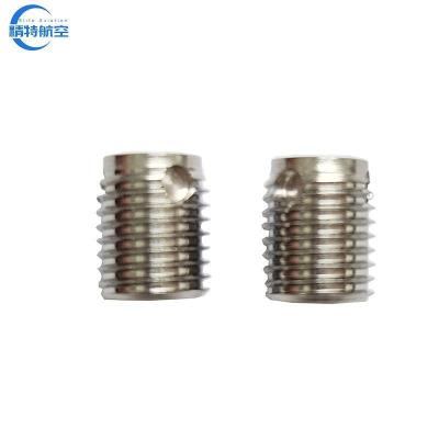China 304 307 308 Steel Thread Insert Hardware Screw Self Tapping Thread Fasteners Insert for Metric Thread Sizes Nickel Plated for sale