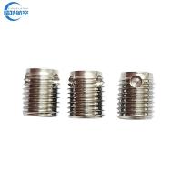 China Factory Customized Brass Insert with Cutting Bores Brass Threaded Insert Nut for sale