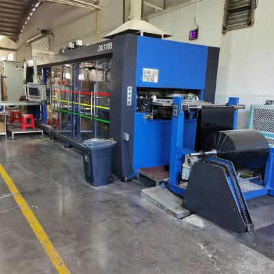 China Used Electric Fully Automatic Vacuum Forming Machine With 710*850mm Forming Area for sale