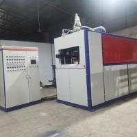 China Plastic Vacuum Forming Machine 400x400mm 3.5KW Manual Thermoforming for Disposable Cups for sale