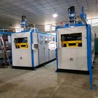 China Plastic Vacuum Forming Machine 400x400mm 3.5KW Manual Thermoforming for Disposable Cups for sale