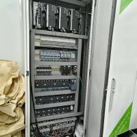 China Used High Speed PET Plastic Extruder 75/85 with Variable Speed Drive and PLC Control for sale