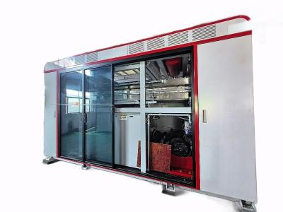 China 750*500mm Electric Plastic Thermoforming Machine 130KW Heating Power for sale