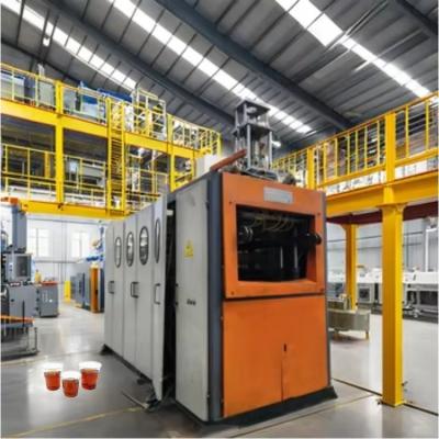 Cina Macchina di termoformatura in plastica completamente automatica per tazze usa e getta ad alta efficienza e risparmio energetico in vendita