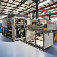 China PLC Controlled Second-hand Vacuum Forming Machine 1220x710mm 380V for PS Material for sale