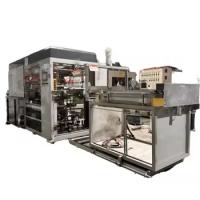China PLC Controlled Second-hand Vacuum Forming Machine 1220x710mm 380V for PS Material for sale