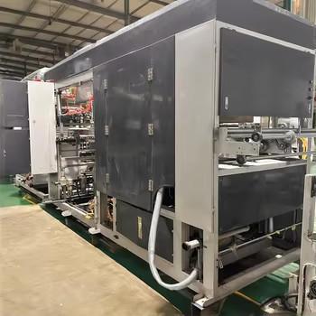 China Fully Automatic PET Supermarket Vacuum Forming Machine for Fruit Vegetable Biscuit and Meat Packaging for sale