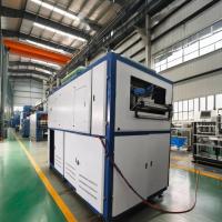 China Fully Automatic Plastic Thermoforming Machine 750x430mm Forming Area 380V PLC Control for sale