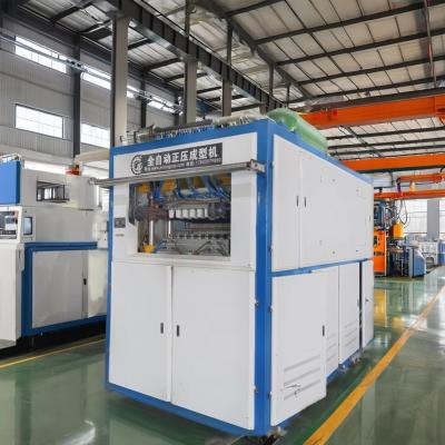 중국 일회용 플라스틱 컵용 380V 완전 자동 고속 플라스틱 열형 기계 판매용