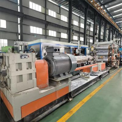 China Met watergekoelde high-throughput plastic extrusie machine met aangepaste schroefontwerp for sale