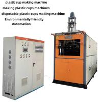 China Plastic Thermoforming Machine 11KW 380V for PP PS Cups Trays Max Forming Depth 250mm for sale
